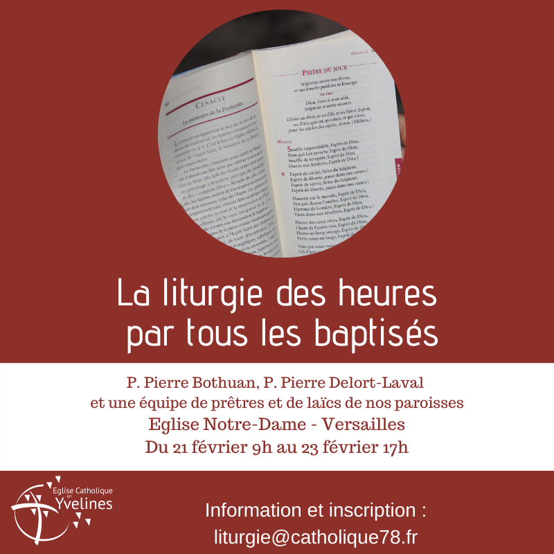 La liturgie des Heures par tous les baptisés - Diocèse de Versailles