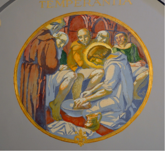 Saint Louis ou les vertus cardinales selon le peintre Maurice Denis ...